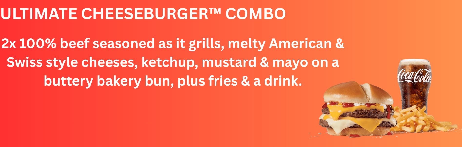 ULTIMATE CHEESEBURGER™ COMBO
